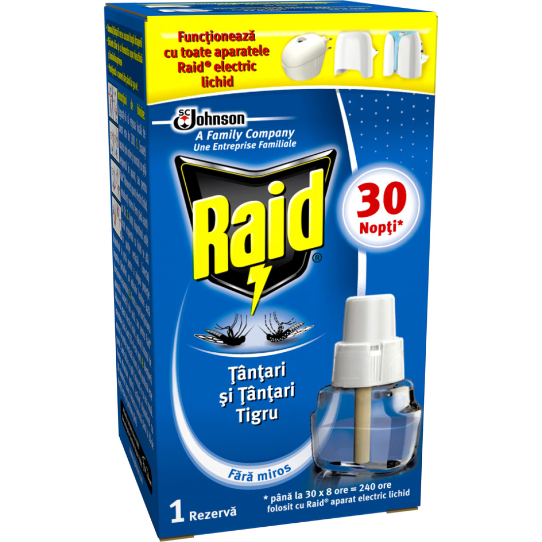 Aparat electric Raid Liquid 21 ml